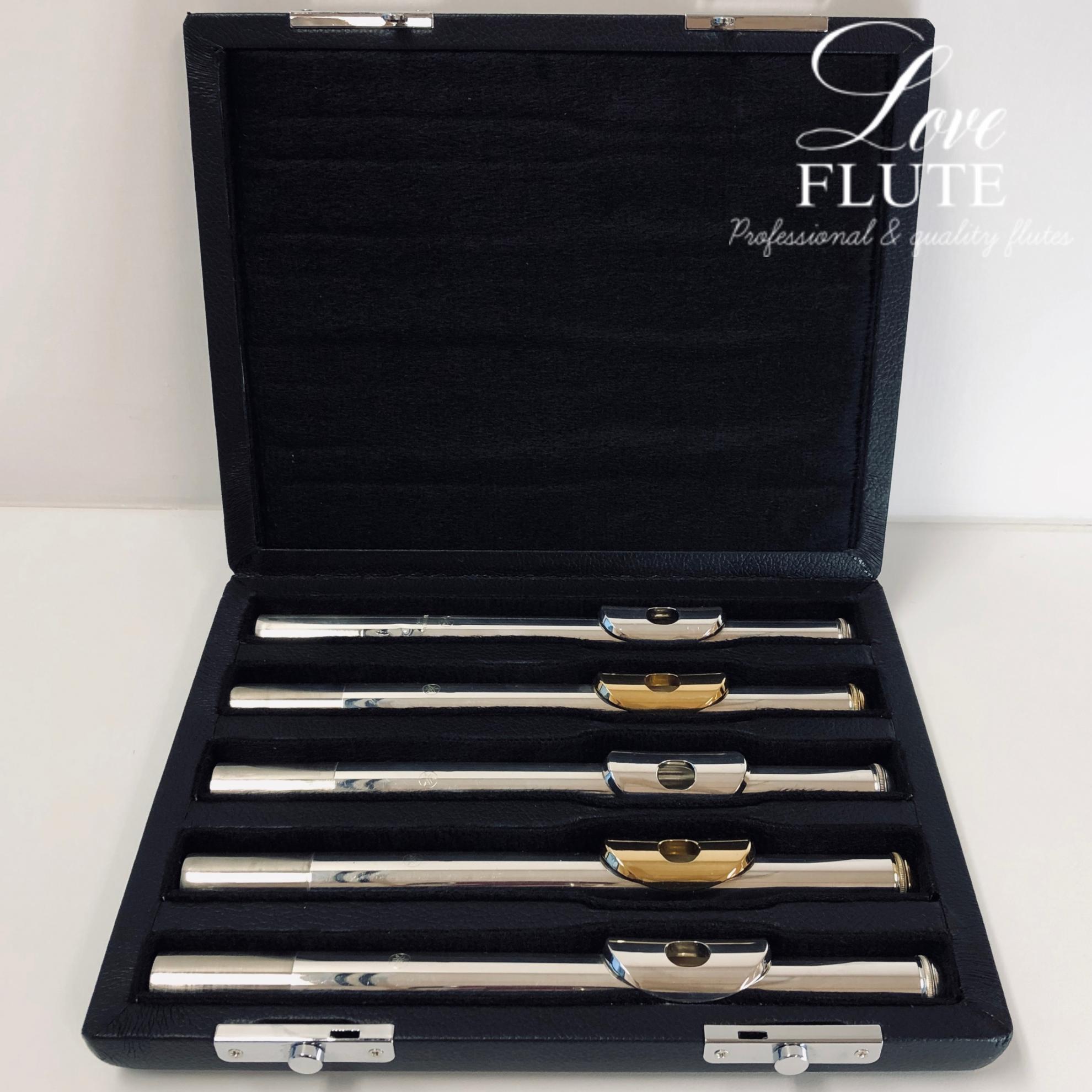Flute Multi Headjoints Case 長笛笛頭多支裝 皮革盒