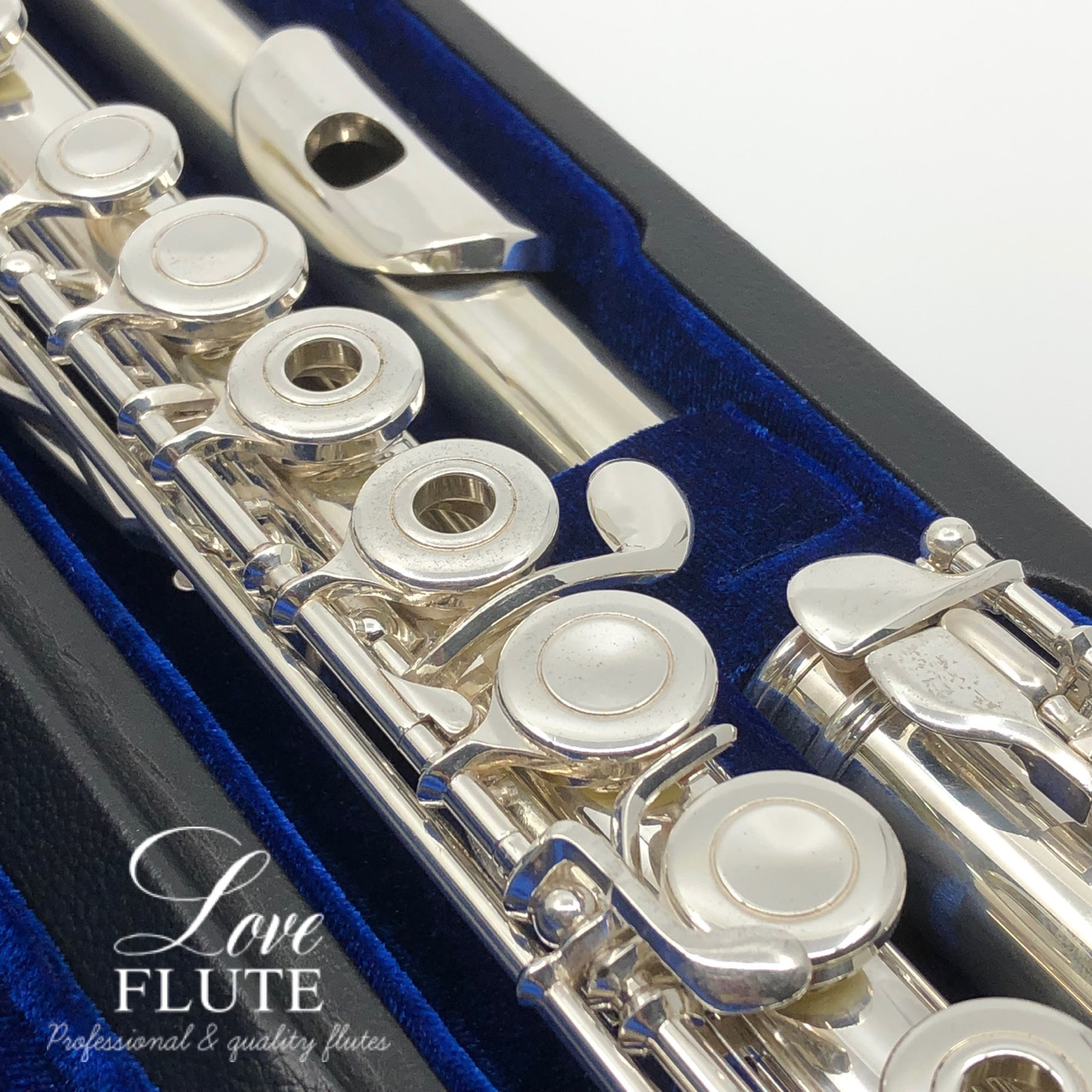 Sankyo Artist (401) Sterling Flute with E-mechanism(開孔)(全純銀)